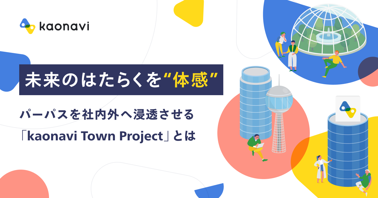 未来のはたらくを“体感” － パーパスを社内外へ浸透させる「kaonavi Town Project」とは｜Cocoda